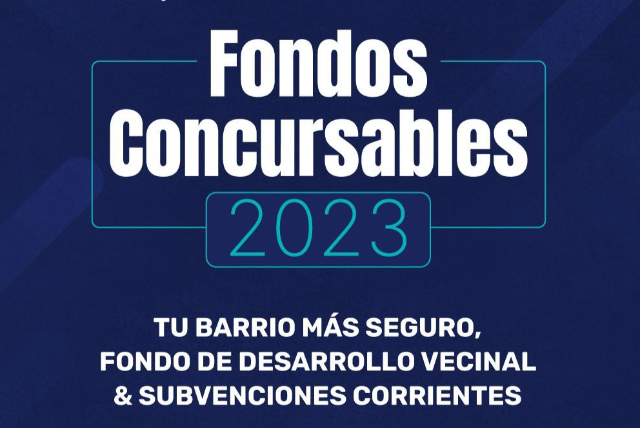 Conoce las bases de los Fondos Concursables 2023